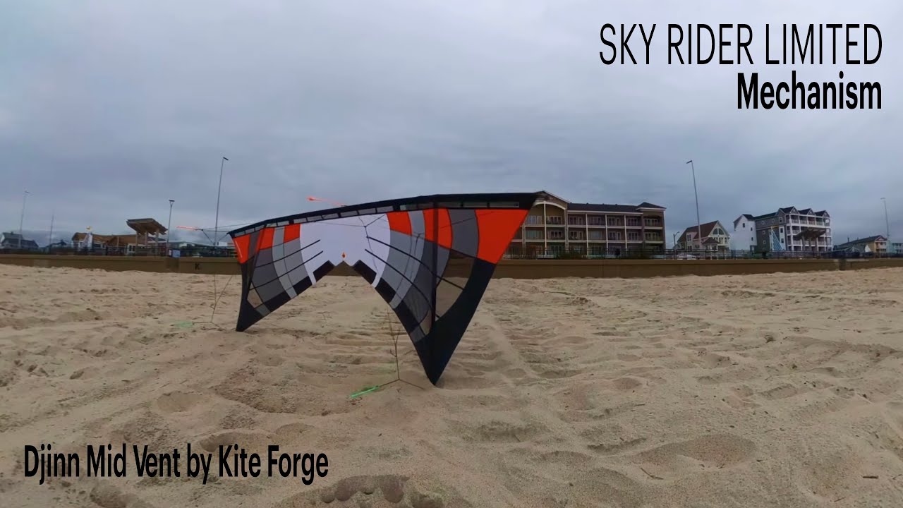 Mechanism: Flying The Djinn By Kite Forge | Sky Rider Limited - YouTube