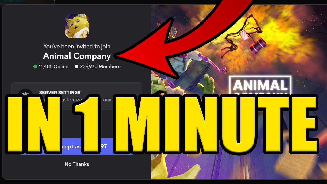 HOW to JOIN ANIMAL COMPANY DISCORD SERVER PC & MOBILE - YouTube