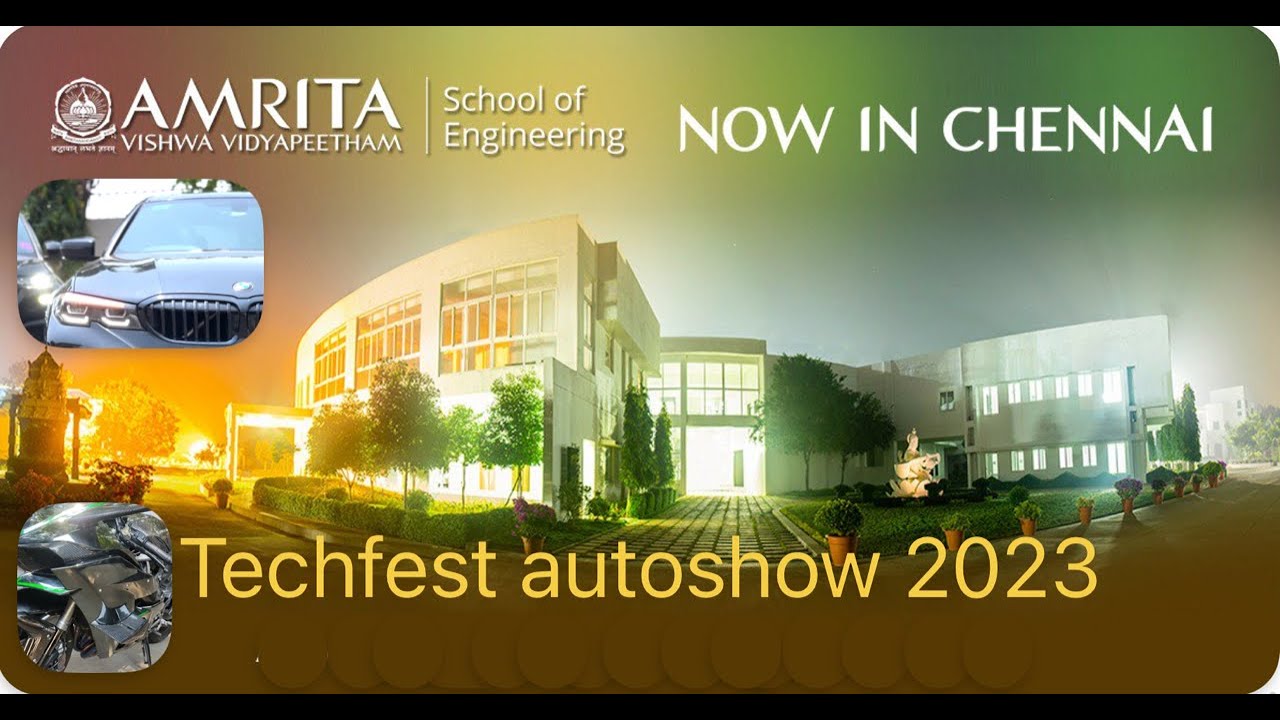 amrita techfest autoshow 2023 #tantrostav - YouTube