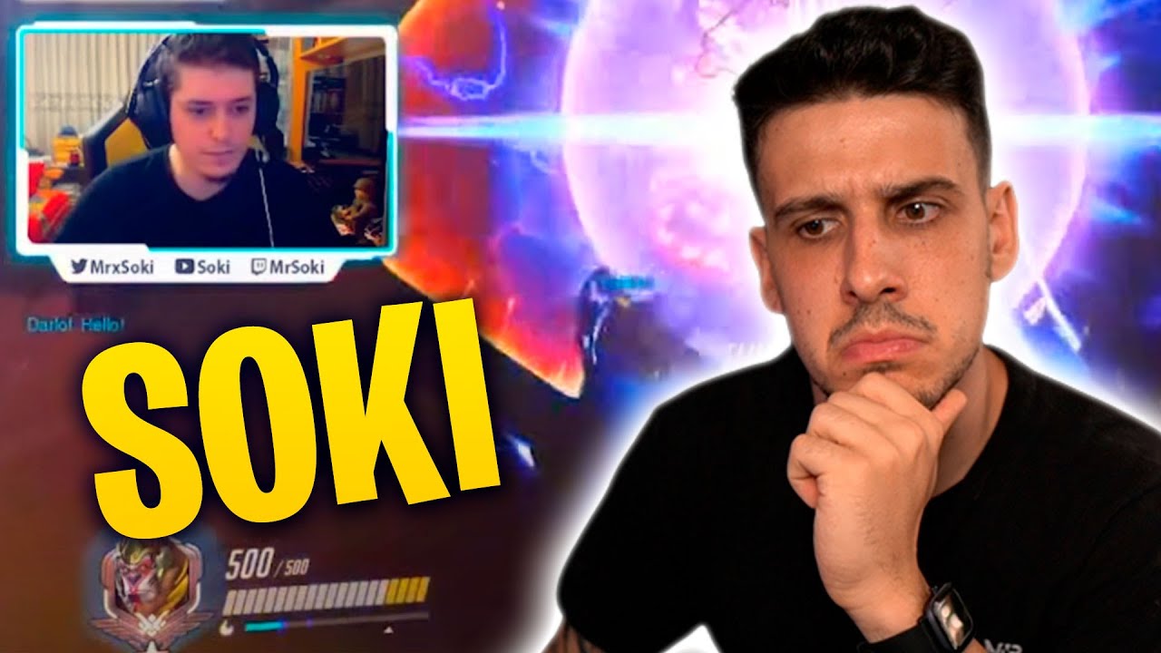 Reaccionando a *SOKI* el YOUTUBER con MEJOR NIVEL en OVERWATCH ...
