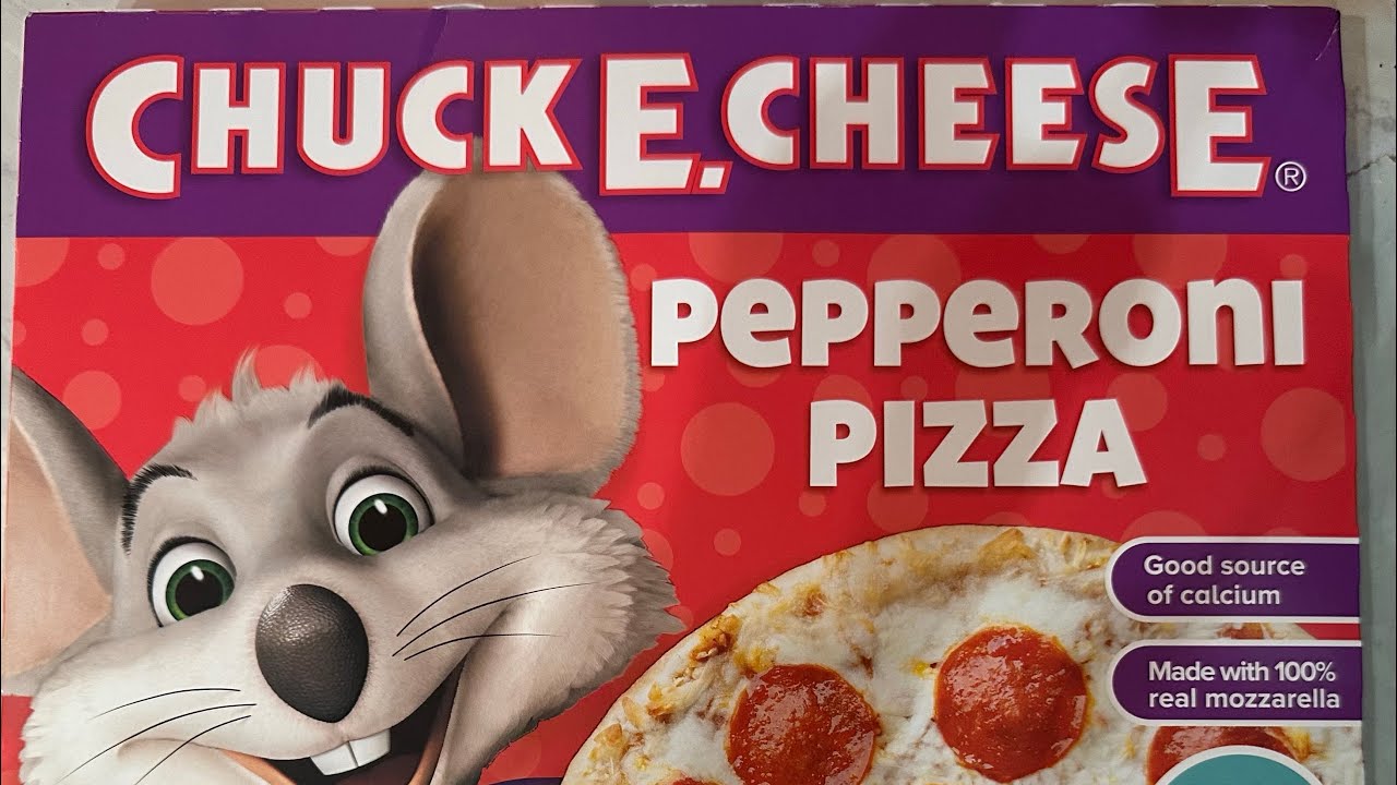 Chuck E. Cheese frozen pizza - YouTube