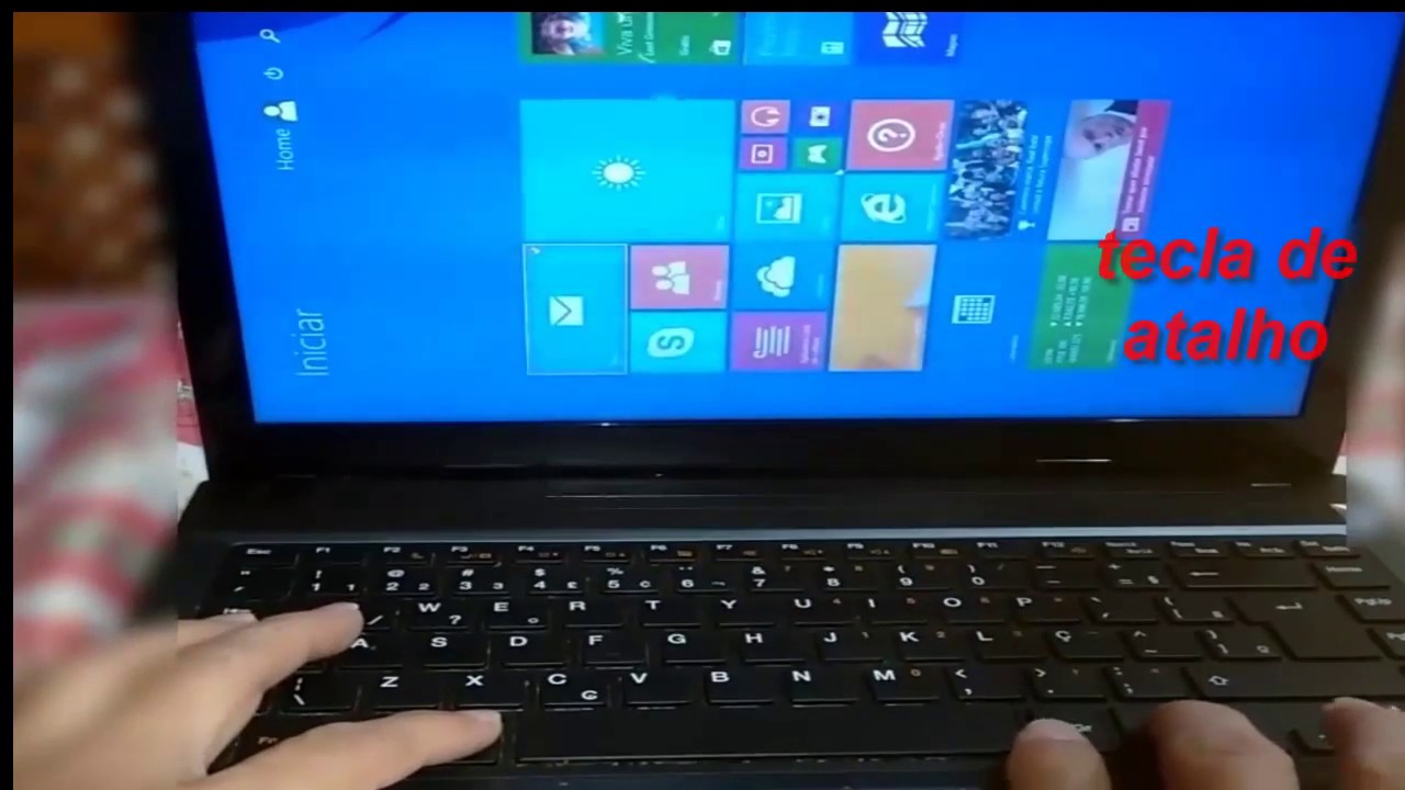Como girar a tela de computadores ou notebooks 2 - YouTube