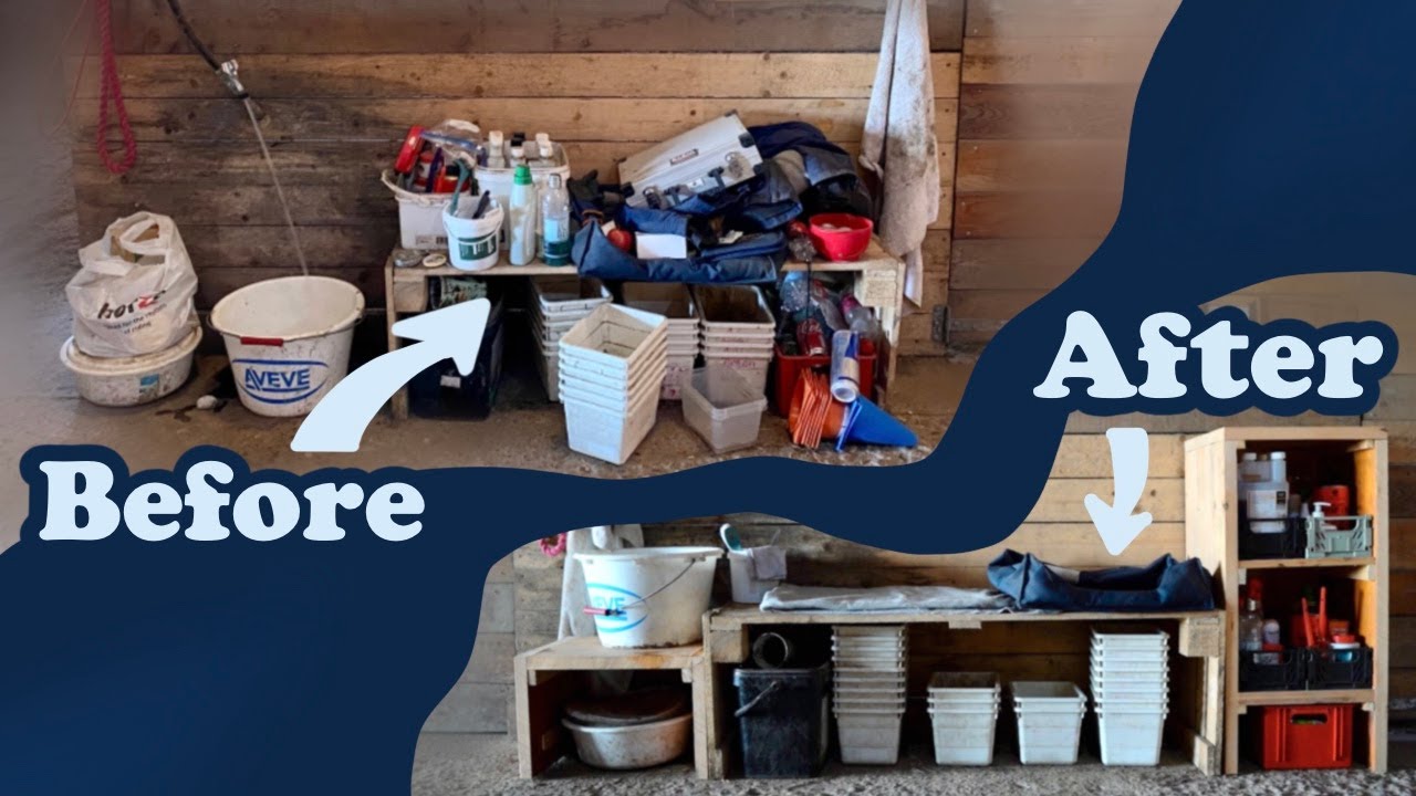 DIY Stables Storage Solution - YouTube