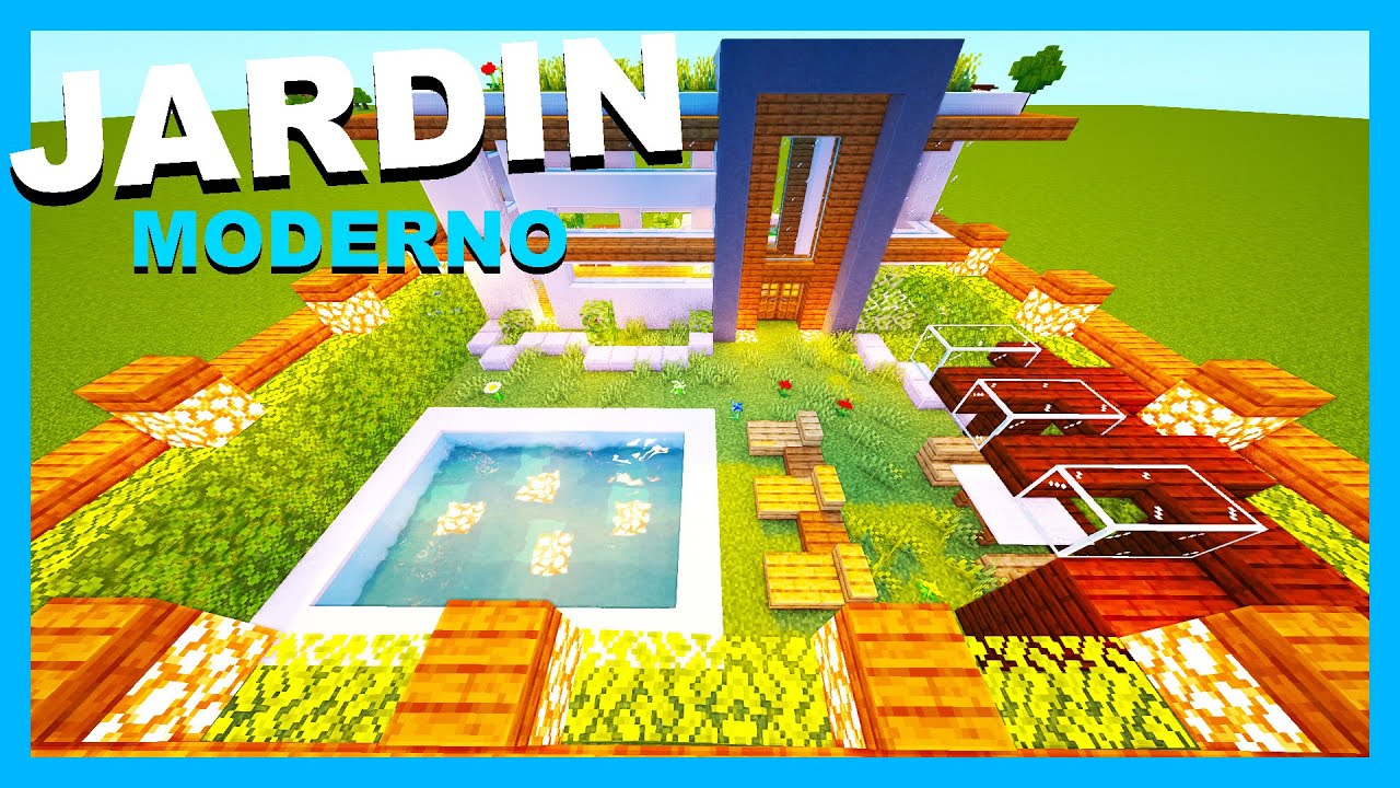 Planos De Jardin De Minecraft