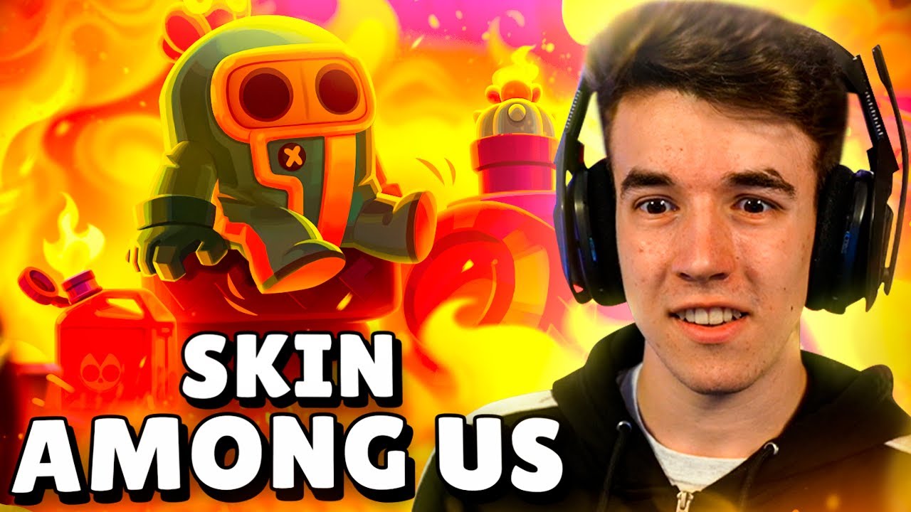 REVIENTO CON SPIKE AMONG US | SKIN de BRAWL STARS - YouTube