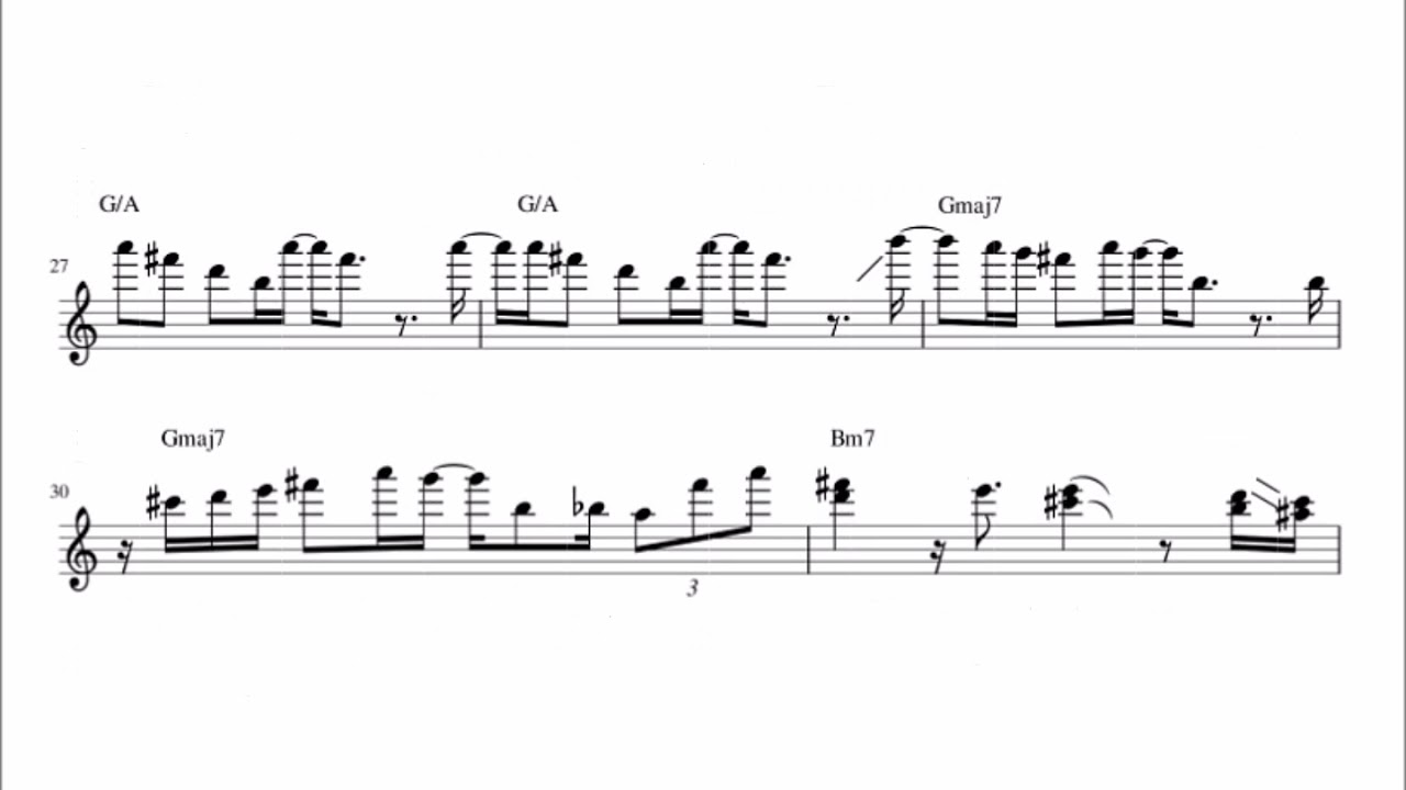 Phase Dance Pat Metheny 1978 ( musescore) solo transc. by KoRmA - YouTube