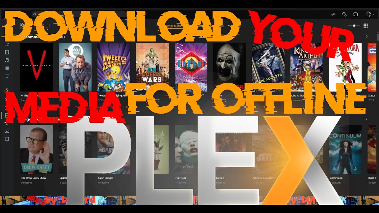 PLEX Media Server Offline Download Feature exposed #PLEX - YouTube