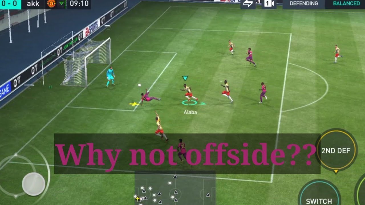 WHY RODRYGO NOT OFFSIDE?? FIFA MOBILE - YouTube
