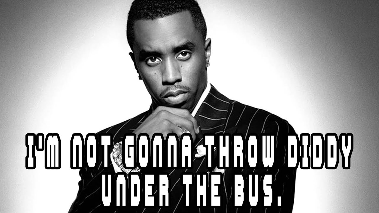 I'm not throwing P Diddy under the bus! Here's why.... - YouTube