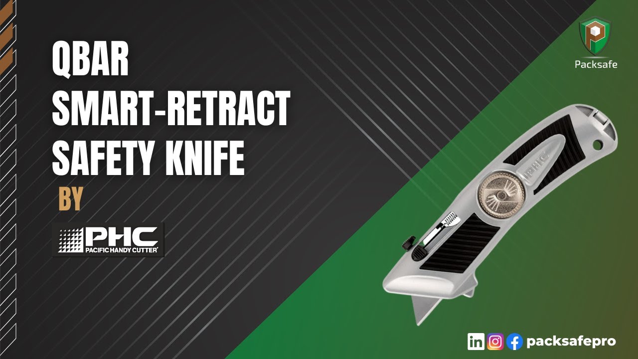 QBAR Smart-Retract Safety Knife By PHC: The Ultimate Tool for Safe and ...