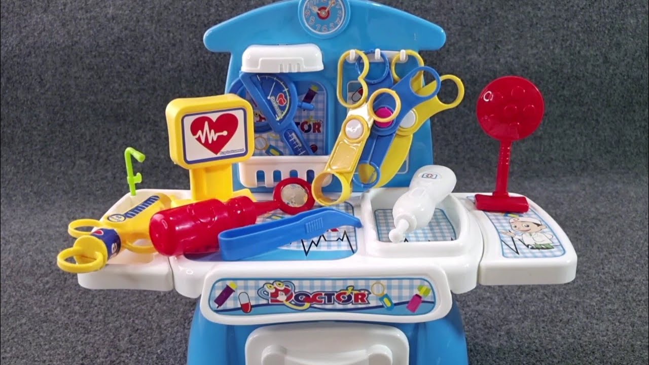 14 Minutes Satisfying with Unboxing | Doctor play set | ASMR - YouTube