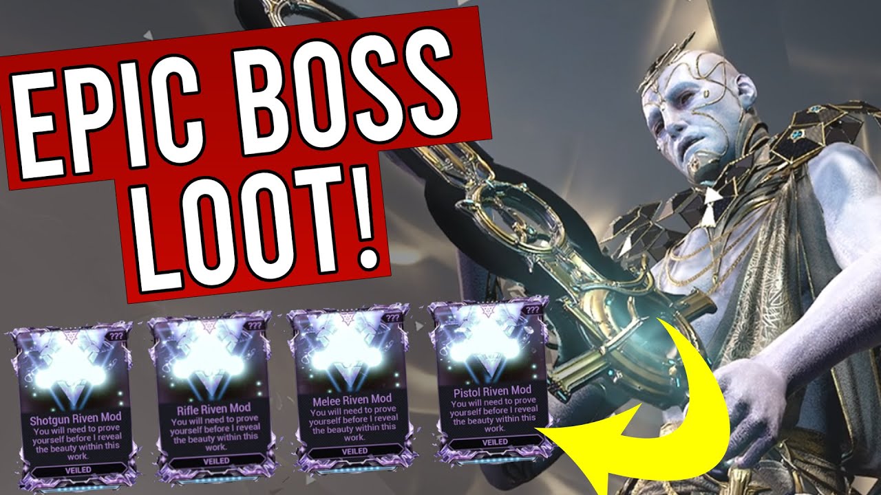 THIS BOSS DROP RIVENS 100% - Nihil The Glassmaker [WARFRAME] - YouTube