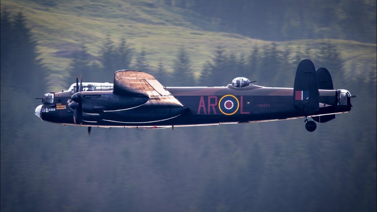 Lancaster Low Level Loch Doon - YouTube