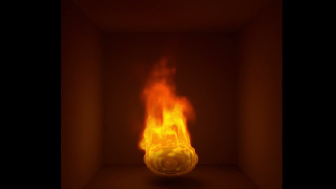 Maya_fire simulation - YouTube
