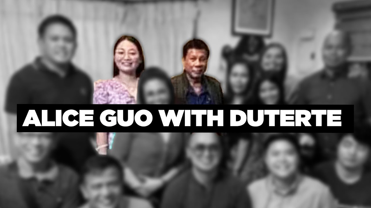 Hontiveros pinakita ang dating larawan ni Alice Guo kasama si Rodrigo ...