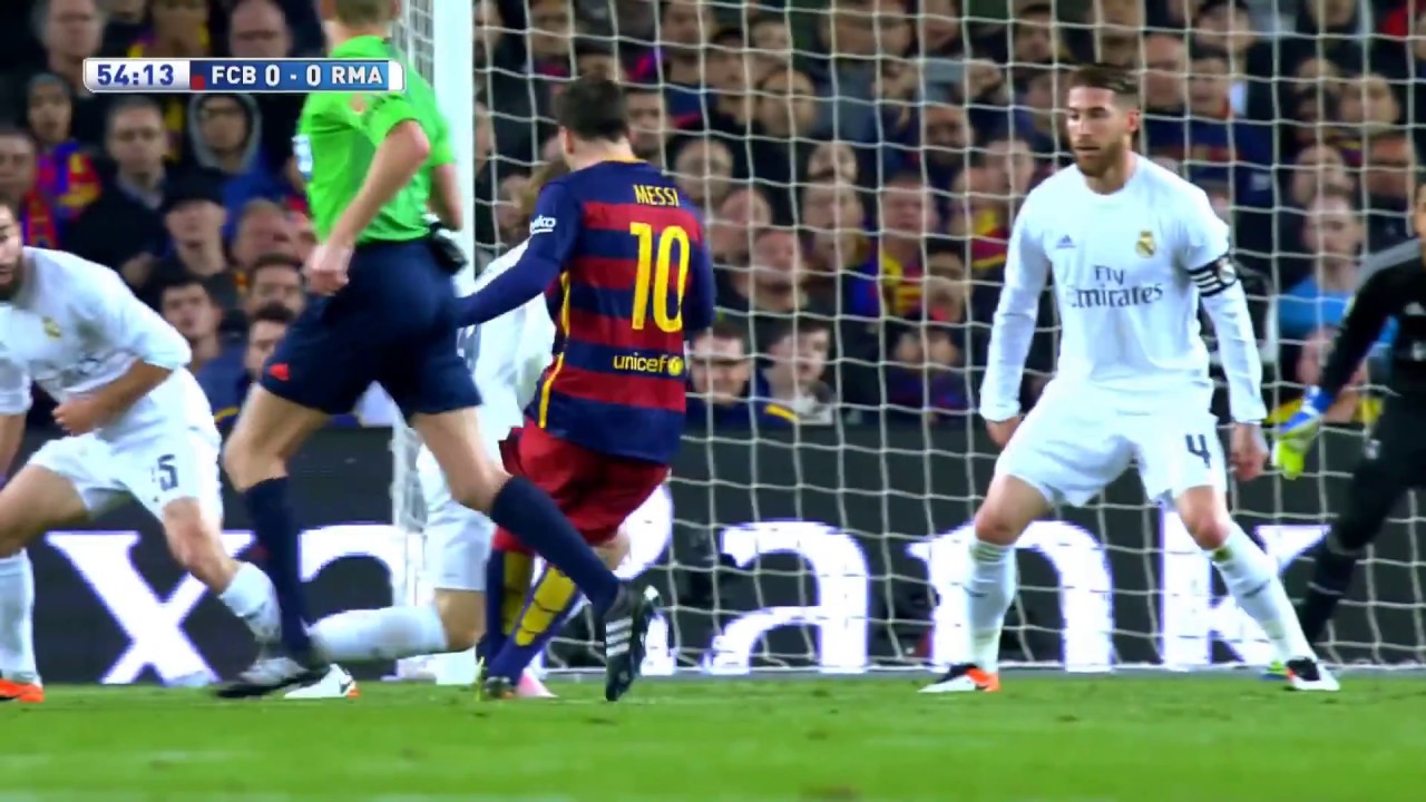 Keylor Navas Save vs Lionel Messi 02/04/2016 - YouTube