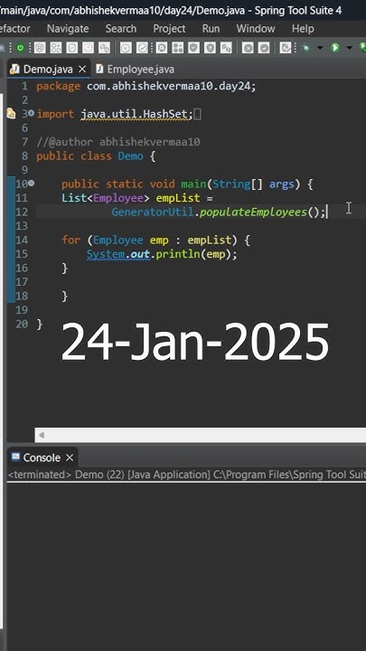 Day-24: Printing Distinct elements using Stream in Java #shorts #java ...