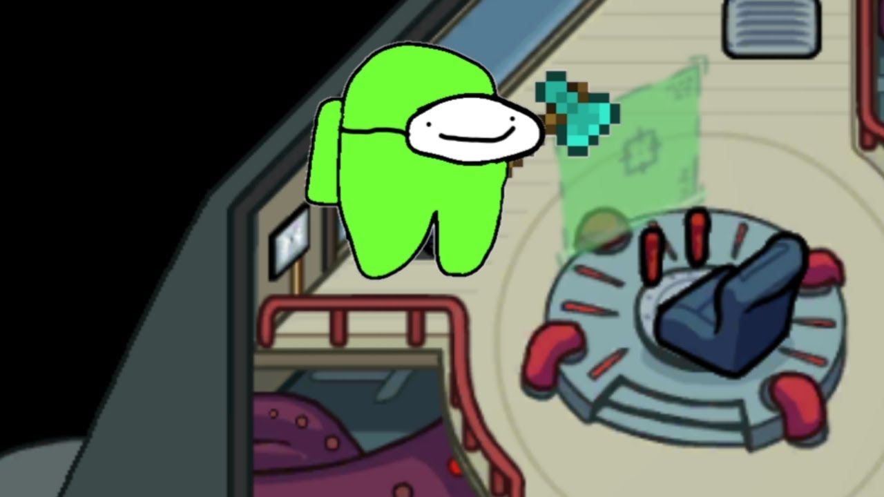 Dream plays Among Us in his main channel for the first time (parody ...