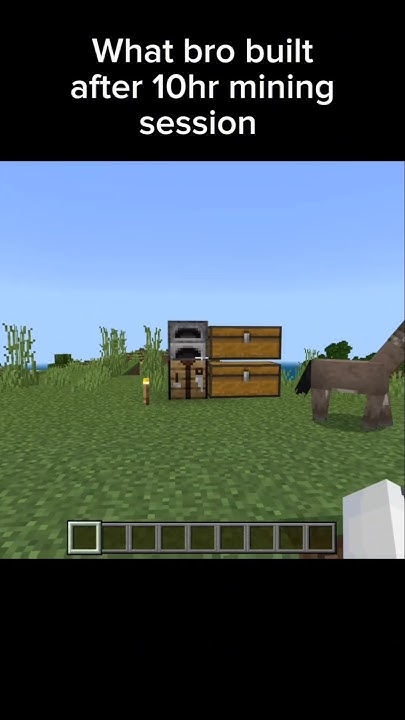 What bro built after a mining session #Cloudwalkergaming! #Cloudwalkergaming2023! #minecraft # ...