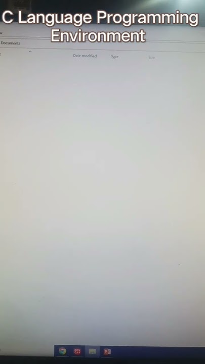 C Language Programming Environment Clanguage Cprogramming Shorts Youtube