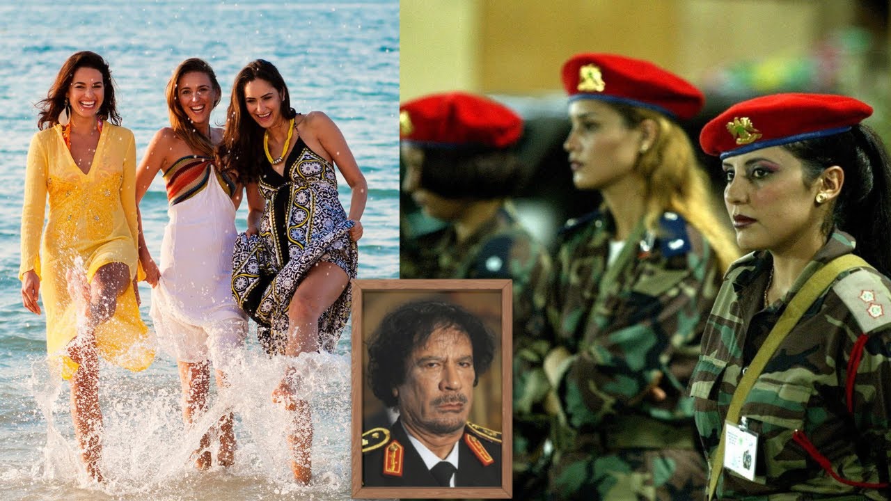 Gaddafi's Virgin Guardians: The Amazonian Guar - YouTube