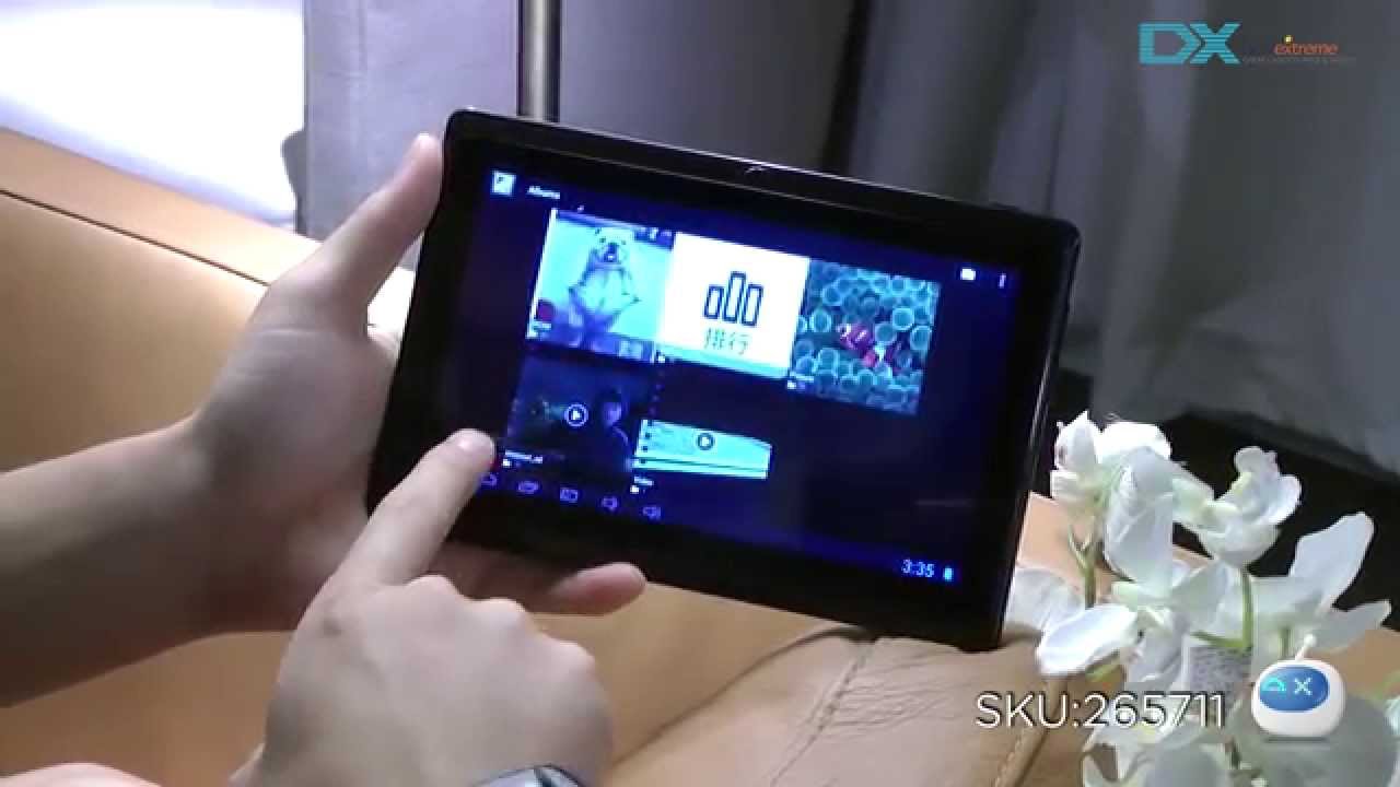 DX: MVP Series BENEVE S750 7" LCD Android 4.1.1 Tablet PC - YouTube