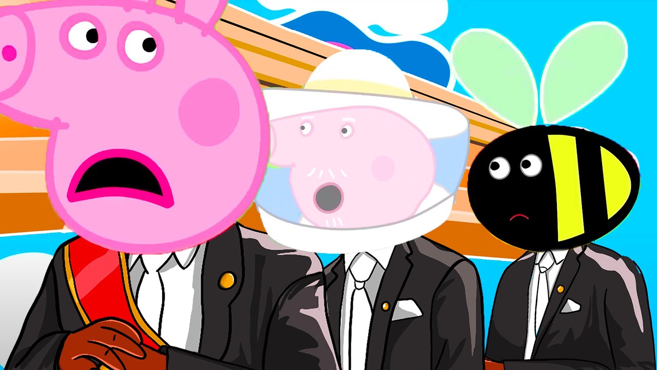 Peppa Pig Family | Bee's And Honey | Coffin Dance Song (COVER) - YouTube