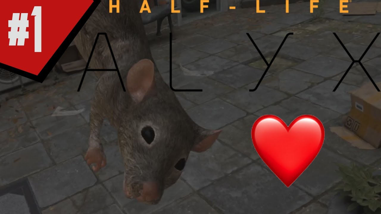 MY FRIEND THE RAT - Half Life: Alyx with Elite (Part 1) - YouTube