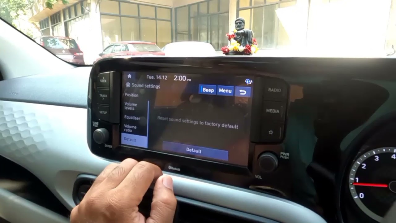 Sound Settings in Infotainment system of grand i10 nios | Tutorial ...
