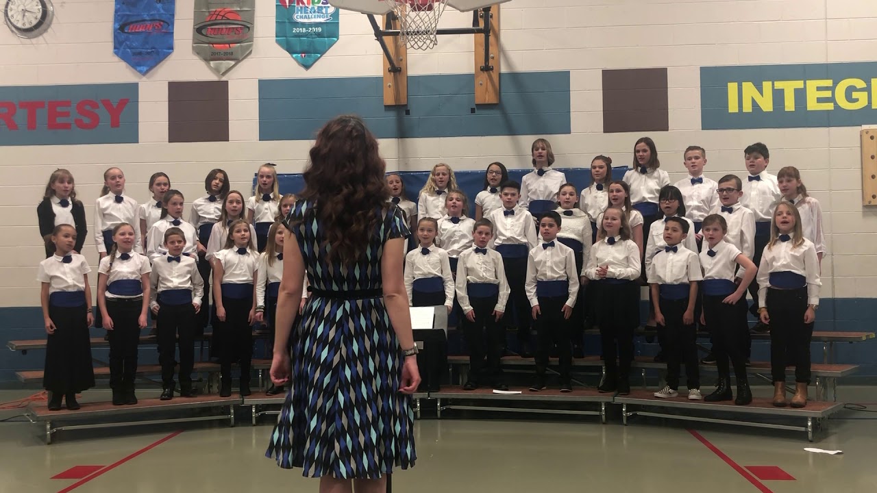 NE Soaring Eagle Choir - "Candy-Covered Gingerbread House" - YouTube