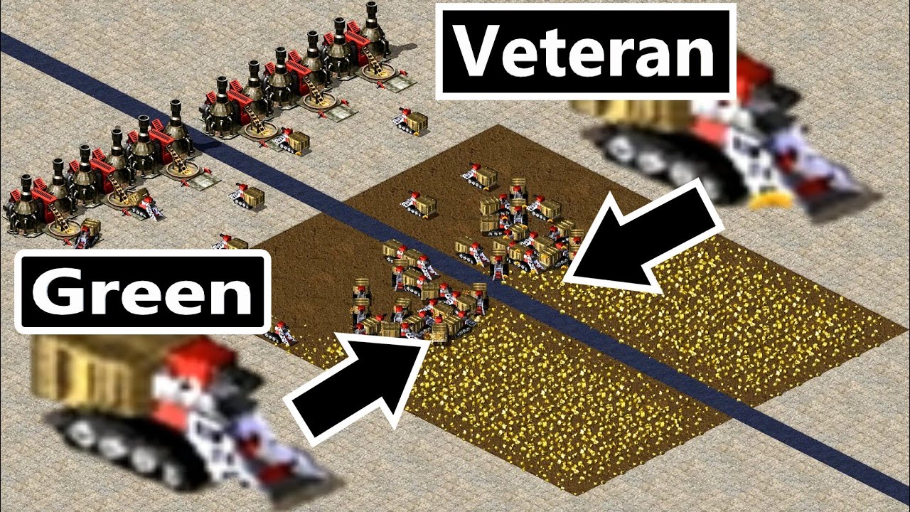 Veteran Miners = Better ? - Red Alert 2 - YouTube