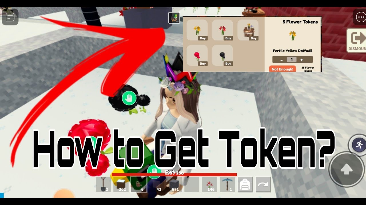 How to get Flower Token in Island / New flower chrysanthemum - YouTube
