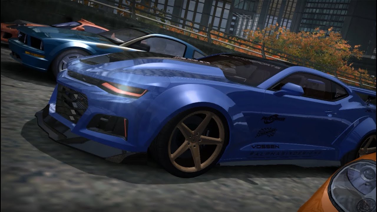 Alpha Six Camaro ZL1 Supercharger in NFS MW - YouTube