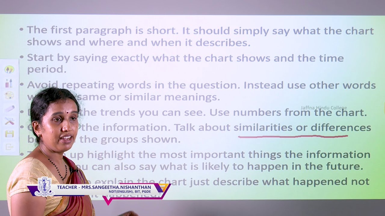 Grade 11 - English - Chart Description - E-Learning Programme of Jaffna ...