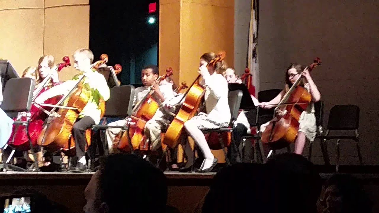 Whitney winter 6th grade orchestra - YouTube