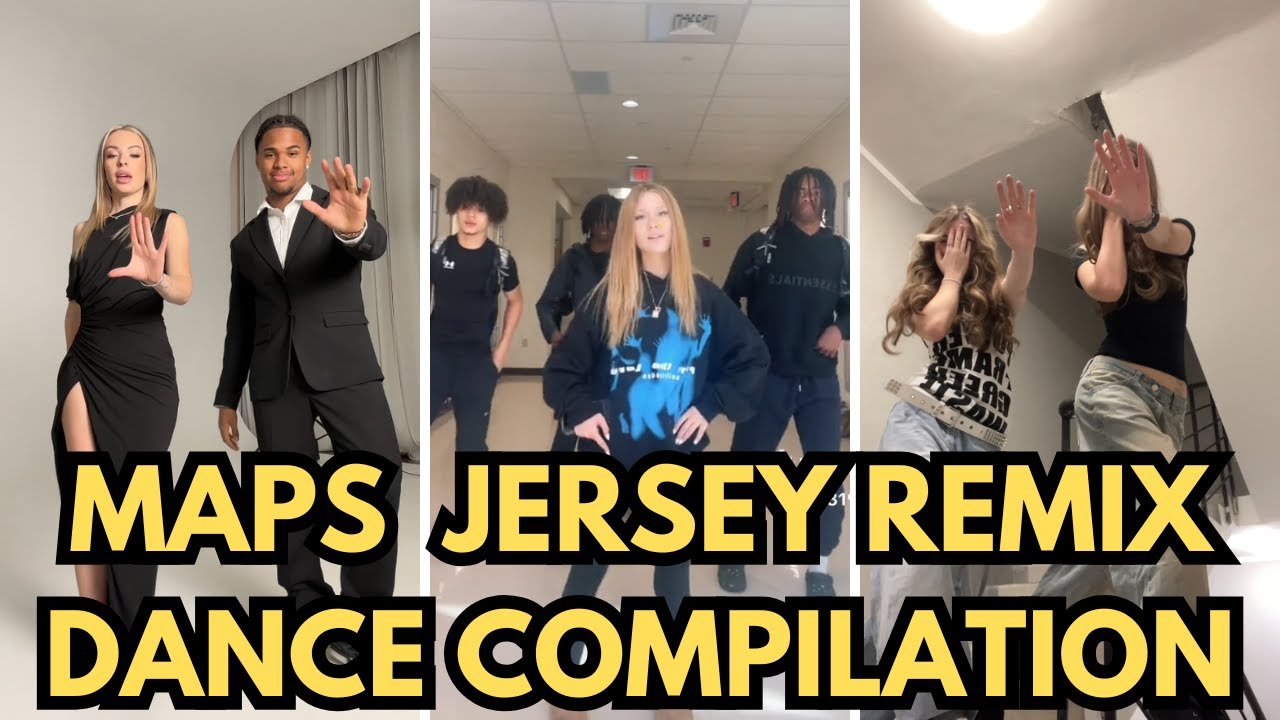 WAIT - MAPS JERSEY CLUB REMIX Tiktok Dance Compilation | Trending ...