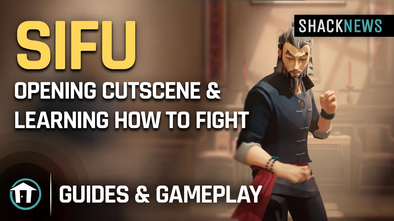 Sifu - Opening Cutscene & Learning How to Fight - YouTube