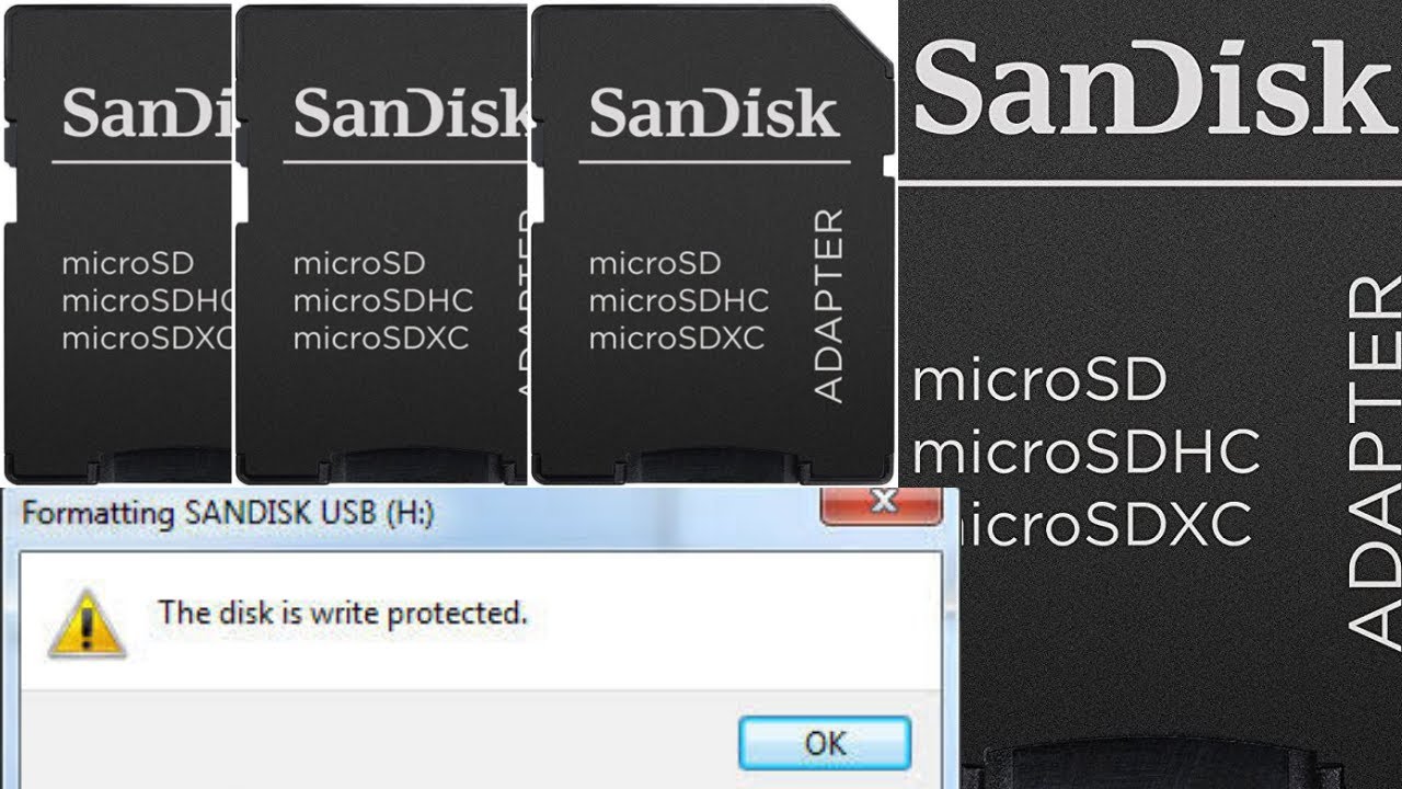 Fix The Disk Is Write Protected | How to Remove Write Protection from ...