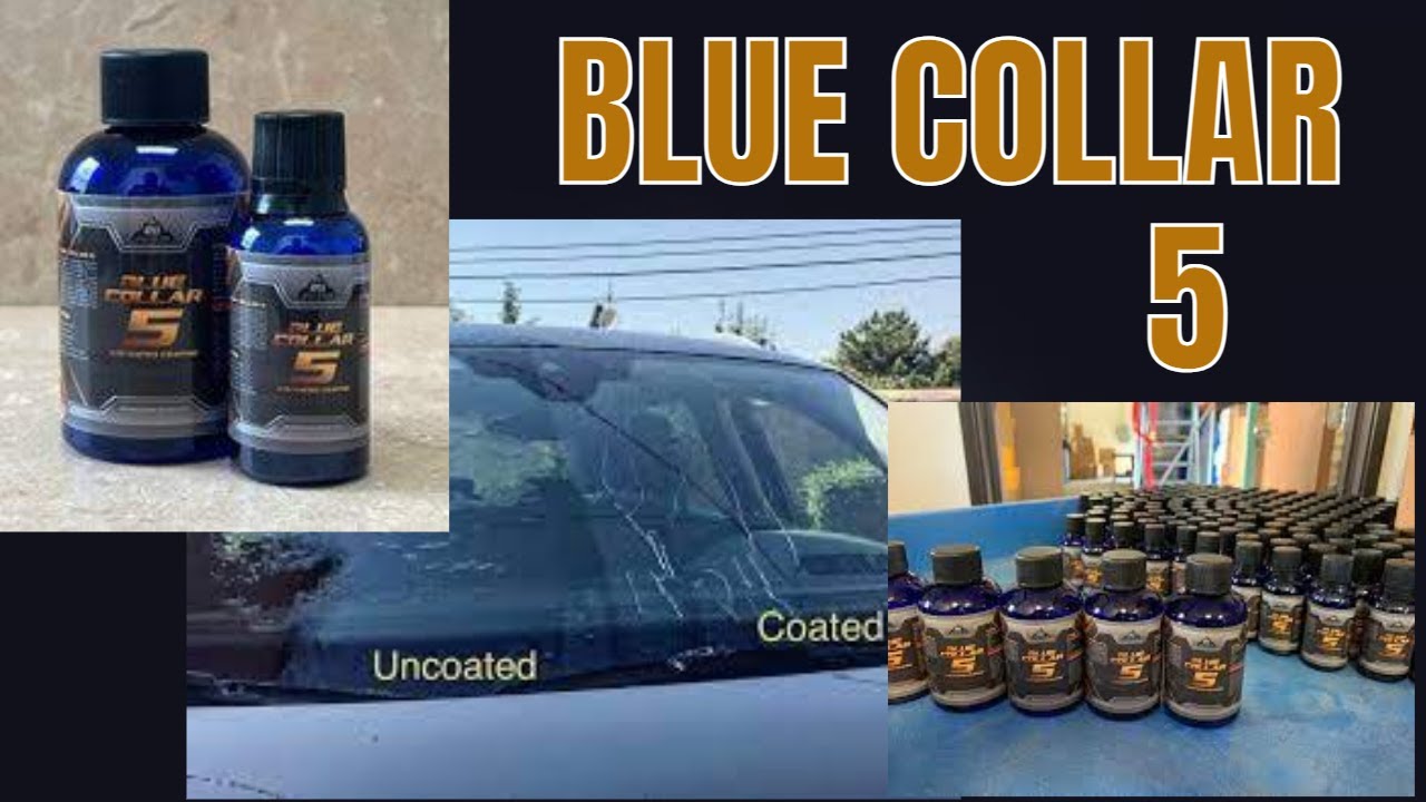 NEW!! Introducing Blue Collar 5 Pro Glass/Windshield Coating!!! Prep ...