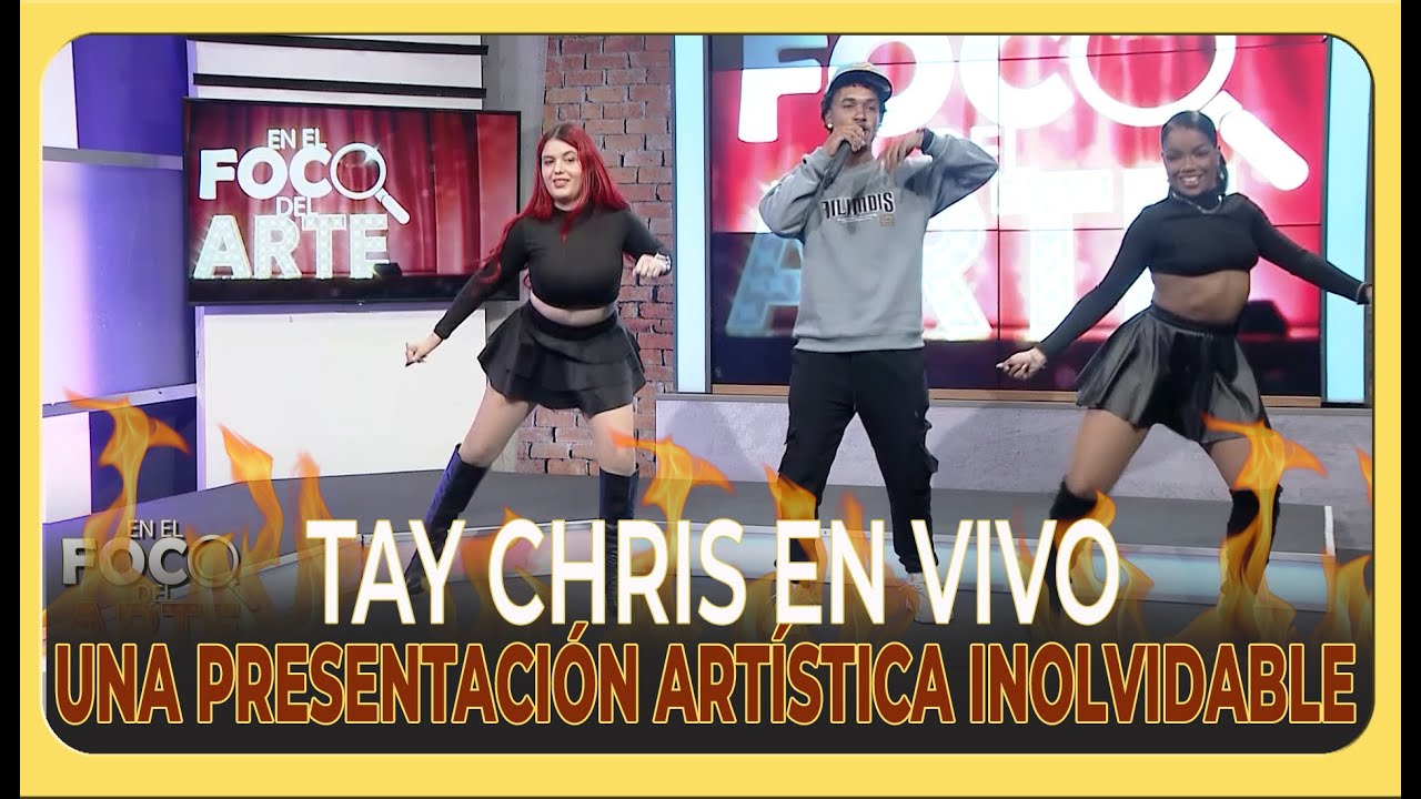 Tay Chris en Vivo: ¡Una Presentación Artística Inolvidable! 🎤 - YouTube