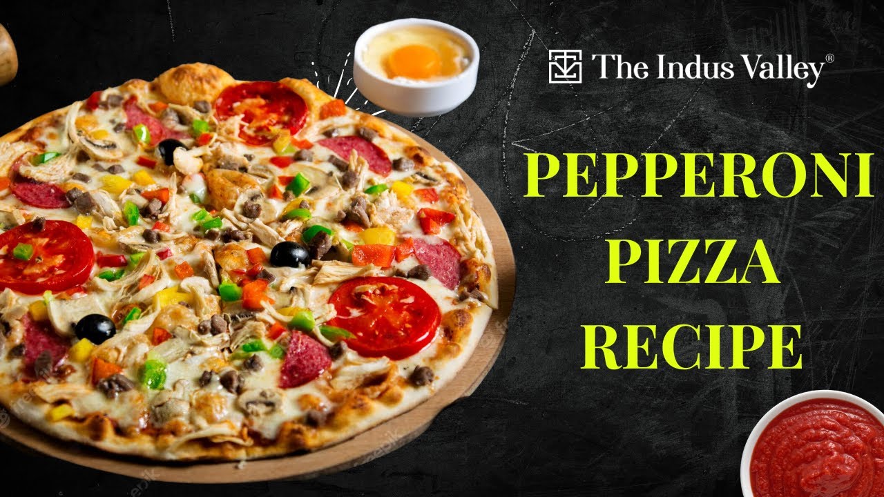 Pepperoni Pizza Recipe | How To Make Pepperoni Pizza | Tawa Pizza ...