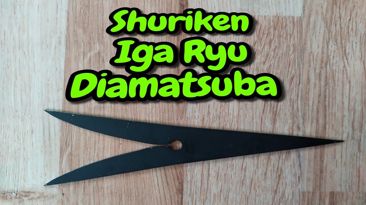Shuriken Iga Ryu Diamatsuba - YouTube