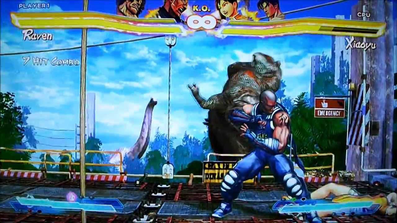Street Fighter x Tekken - Raven Combos - YouTube