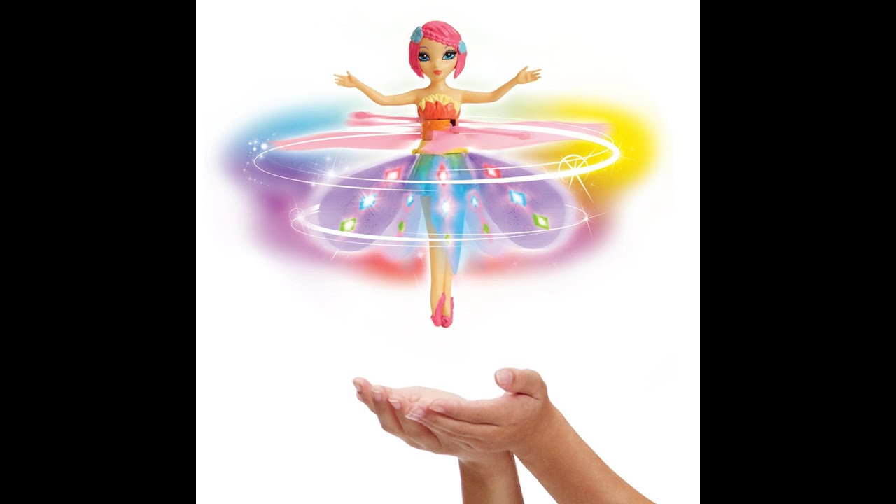 Flutterbye Deluxe Light Up Rainbow Fairy kids video Anna ToysReview ...