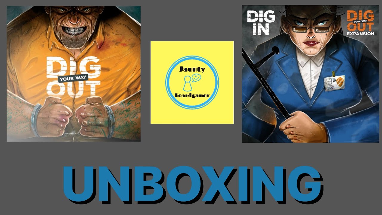 Dig Your Way Out and Dig In Expansion - UNBOXING - YouTube