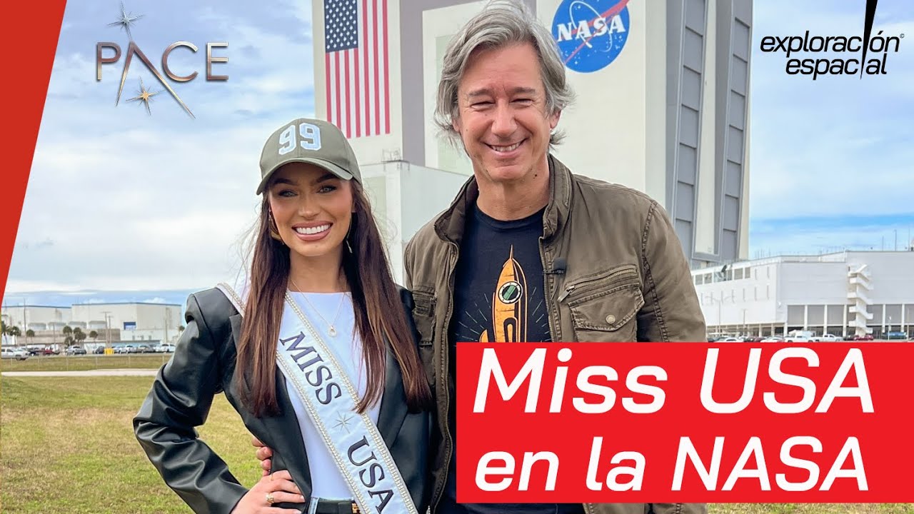 ¡Miss USA en la NASA! - YouTube