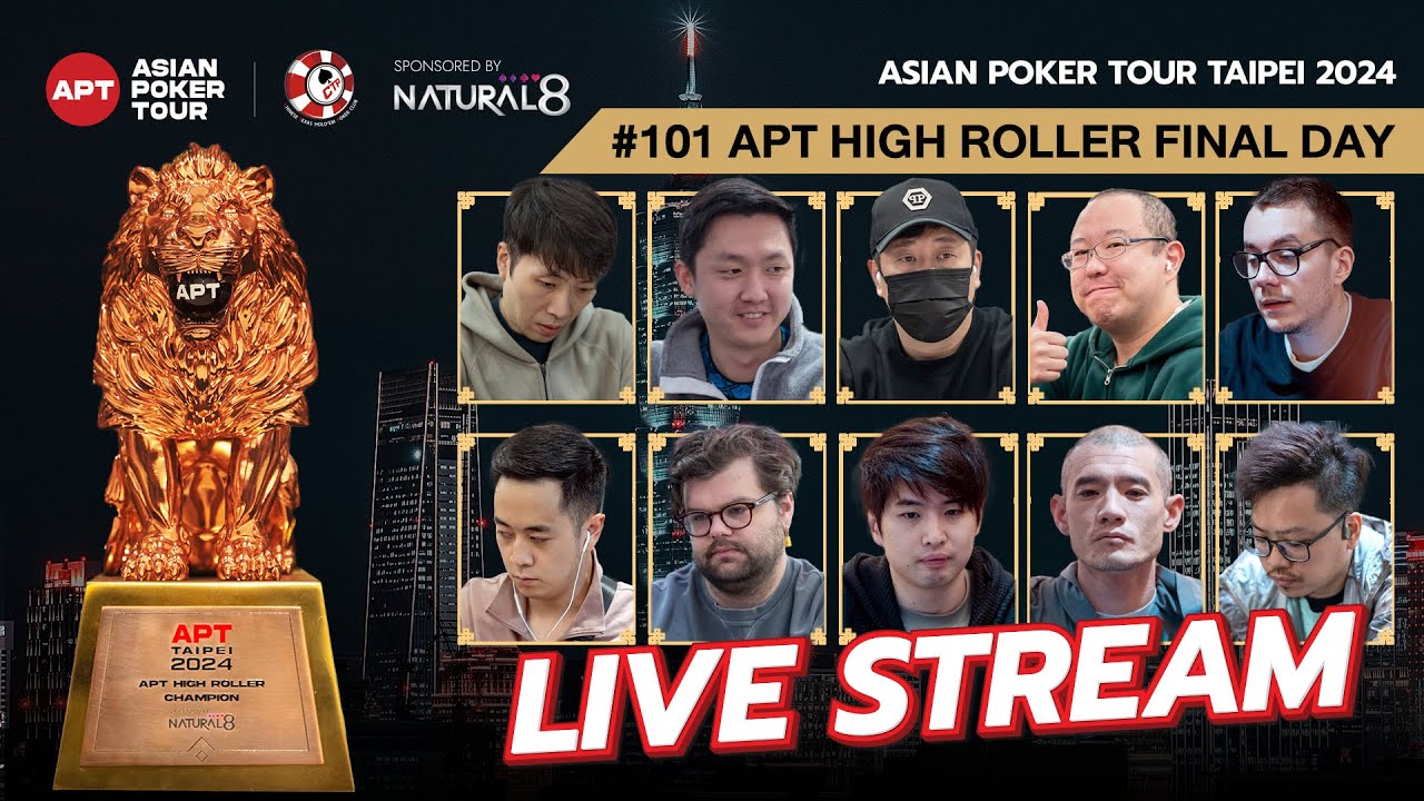 [LIVE] APT TAIPEI 2024 #101 HIGH ROLLER - FINAL DAY - PART 2 (พากย์ไทย ...