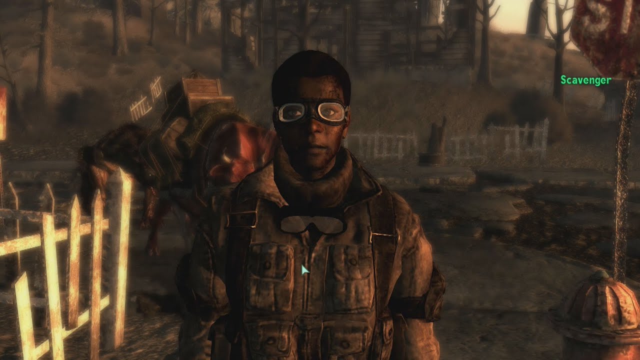 All Fallout 3 players were afraid of this merchant - YouTube