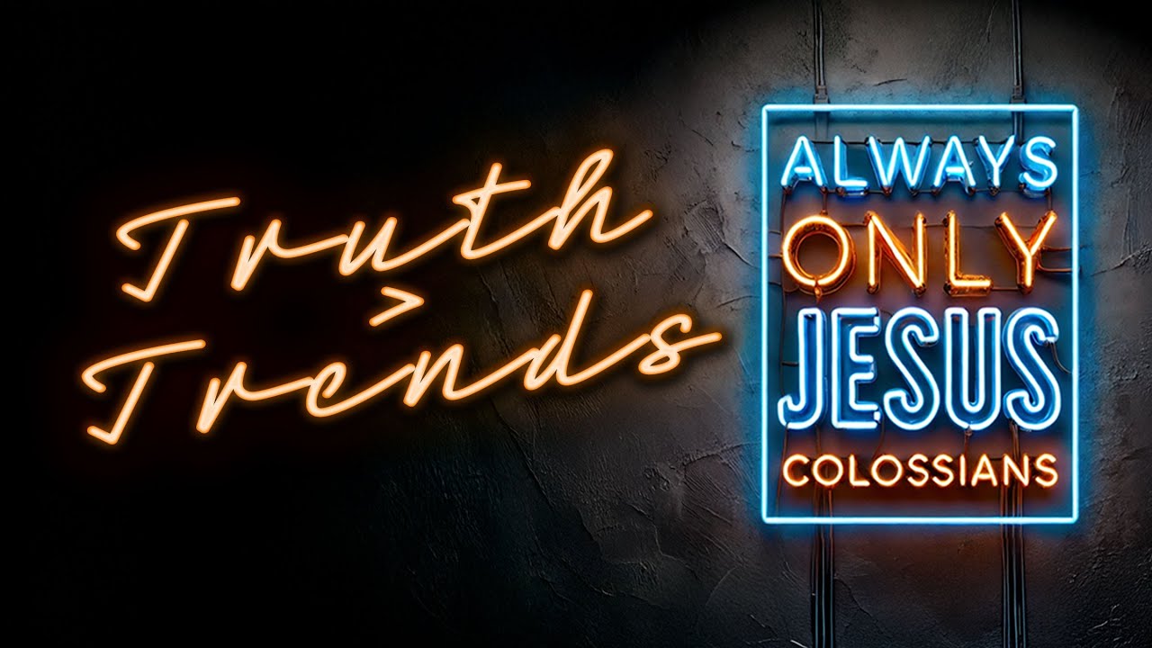 Truth over Trends | Always Only Jesus | Pastor Chris Norman - YouTube