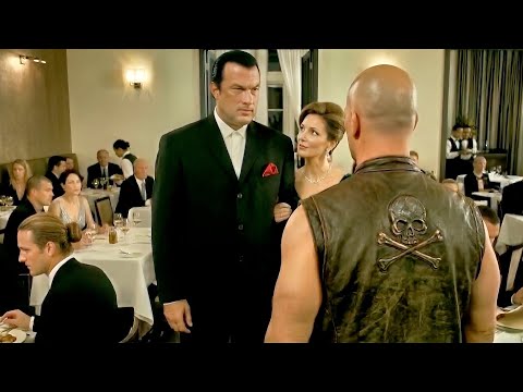 Never try to intimidate Steven Seagal at dinner with his wife. He’ll brutally break your bones